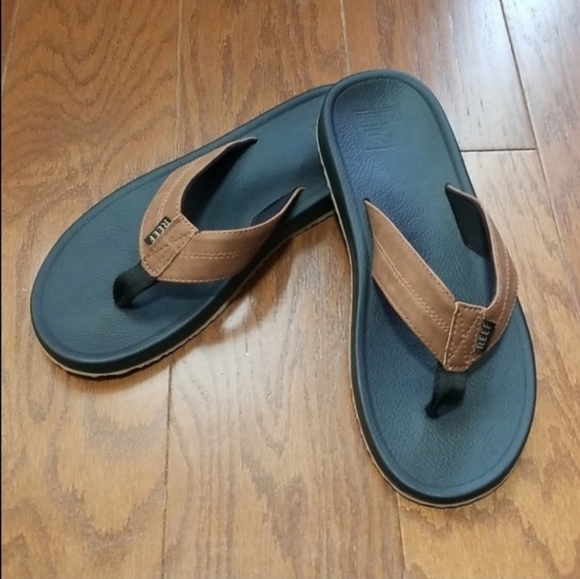 Reef | Shoes | New Reef Brown And Black Sandals For Casual Comfort ...